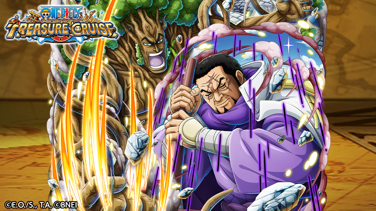 One Piece Treasure Cruise: Fujitora vs. Ryokugyu Showdown