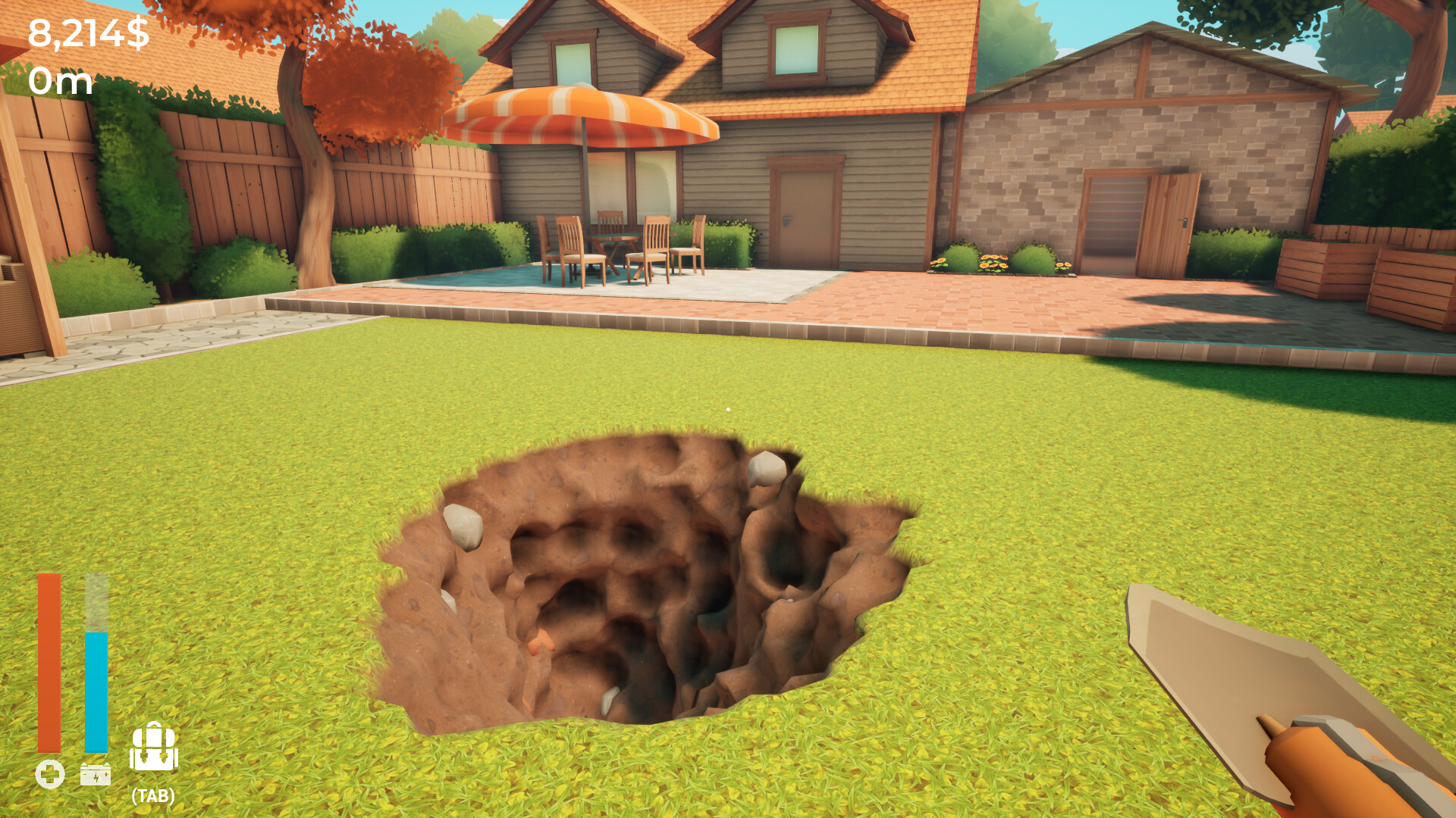 Dig Deep: A Game About Digging A Hole