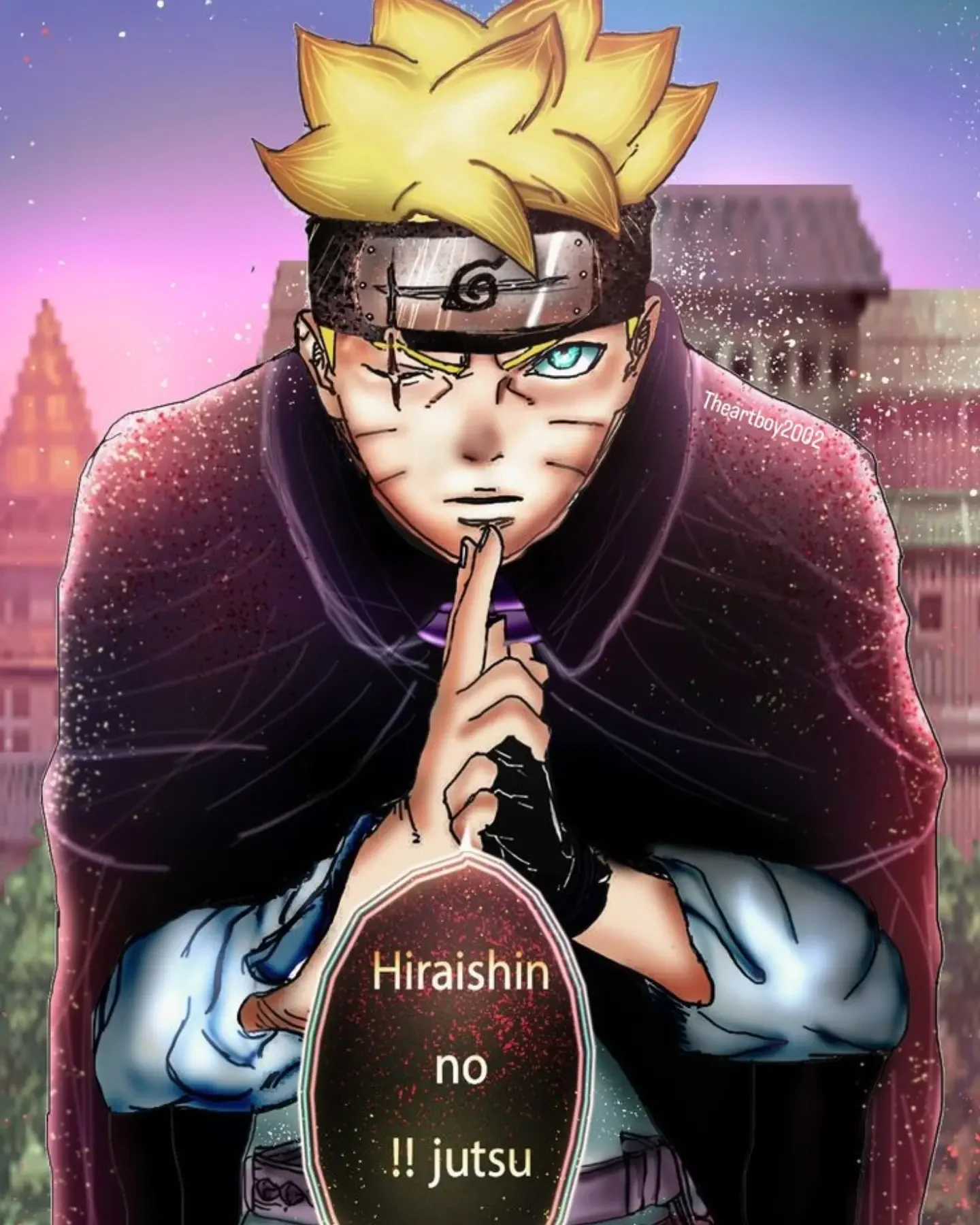 Manga boruto colored by Theartboy2002