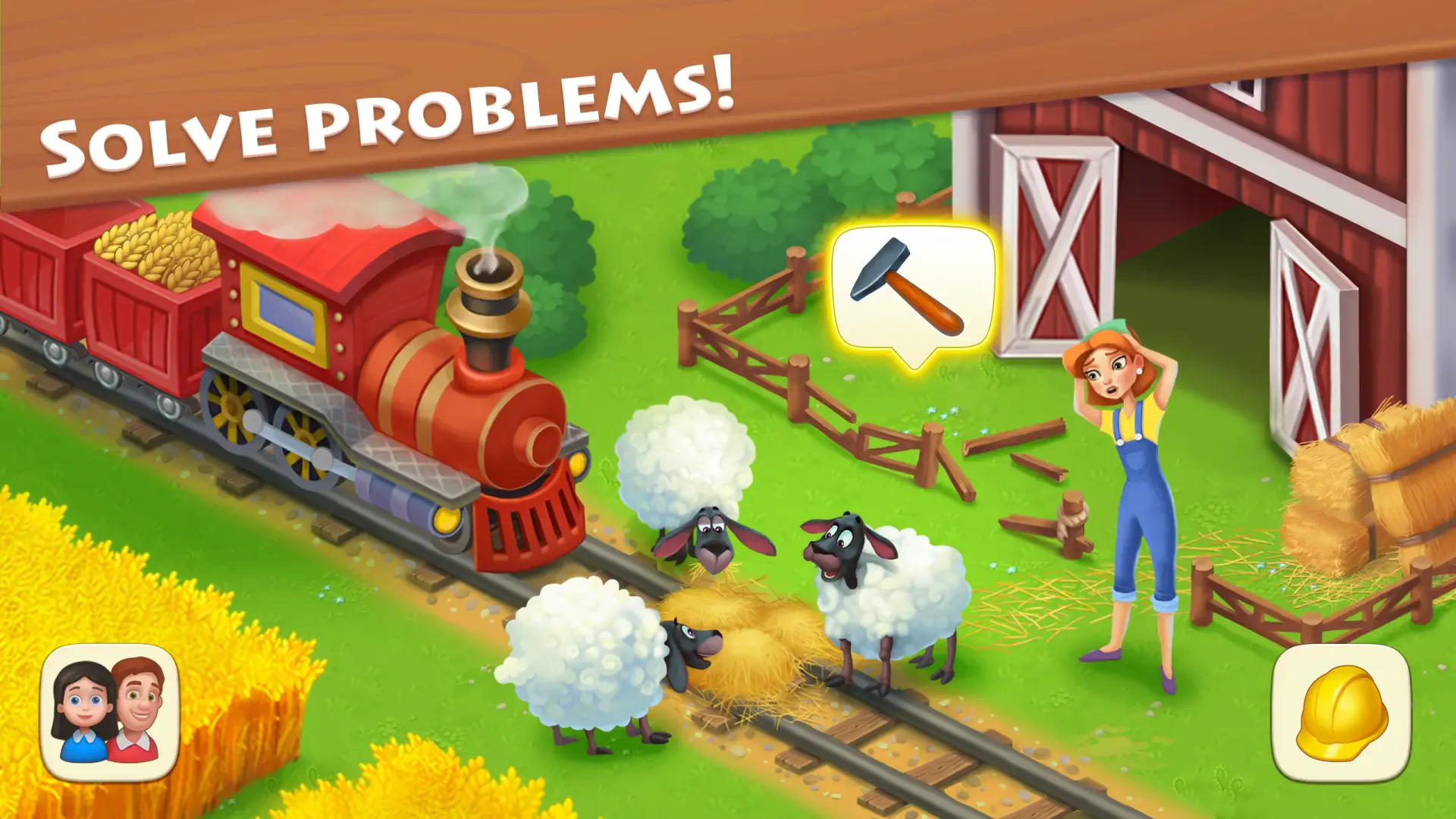 Township Adventures: Solve Problems in Your Virtual Farm!