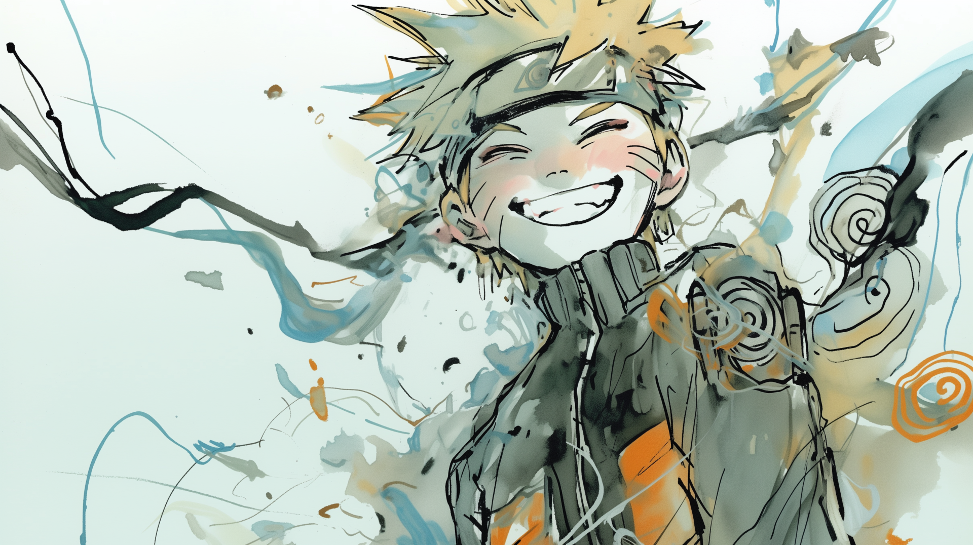 Naruto Uzumaki: The Joyful Ninja Hero by patrika