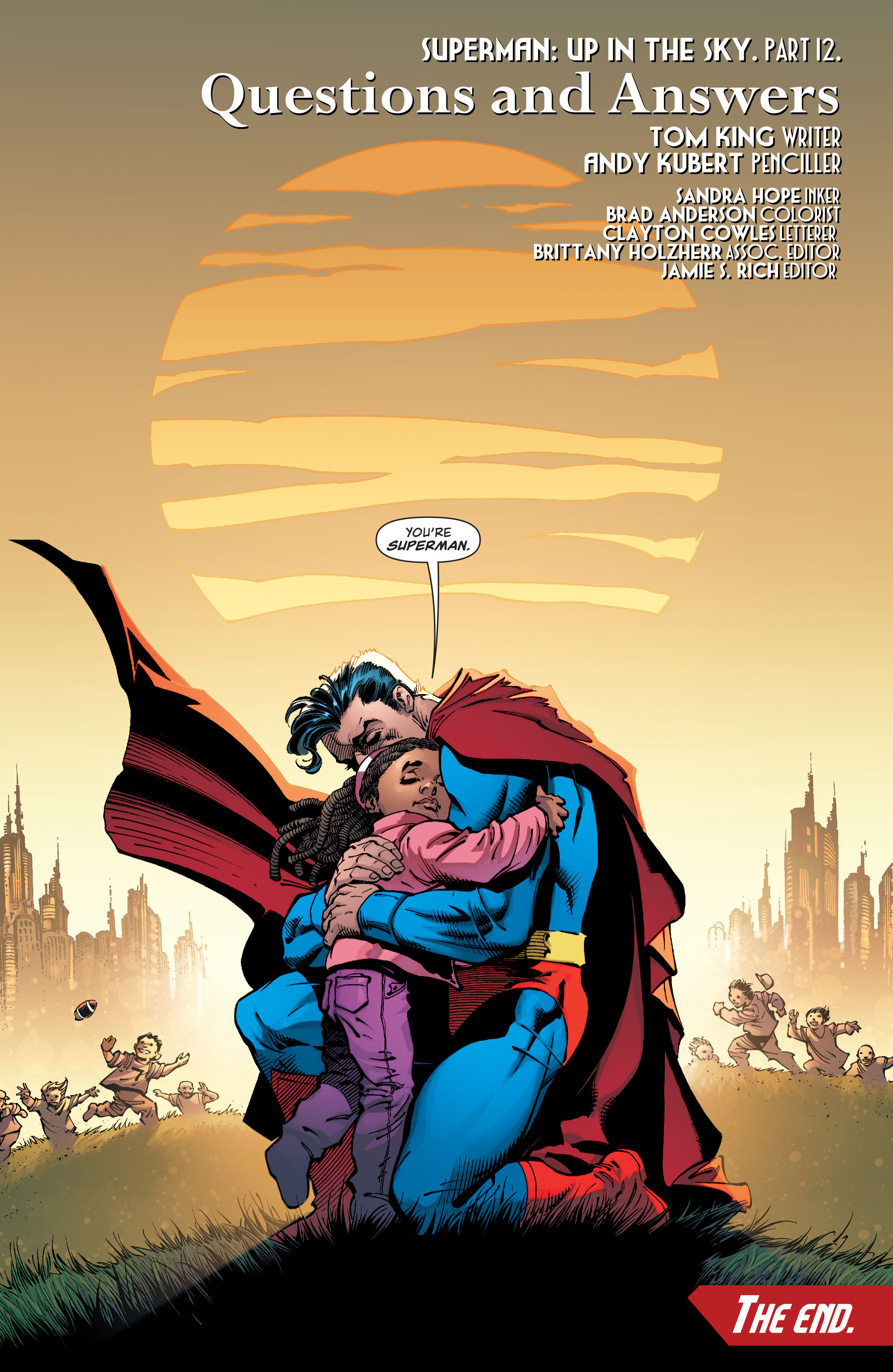 Download Superman: Up In The Sky Image