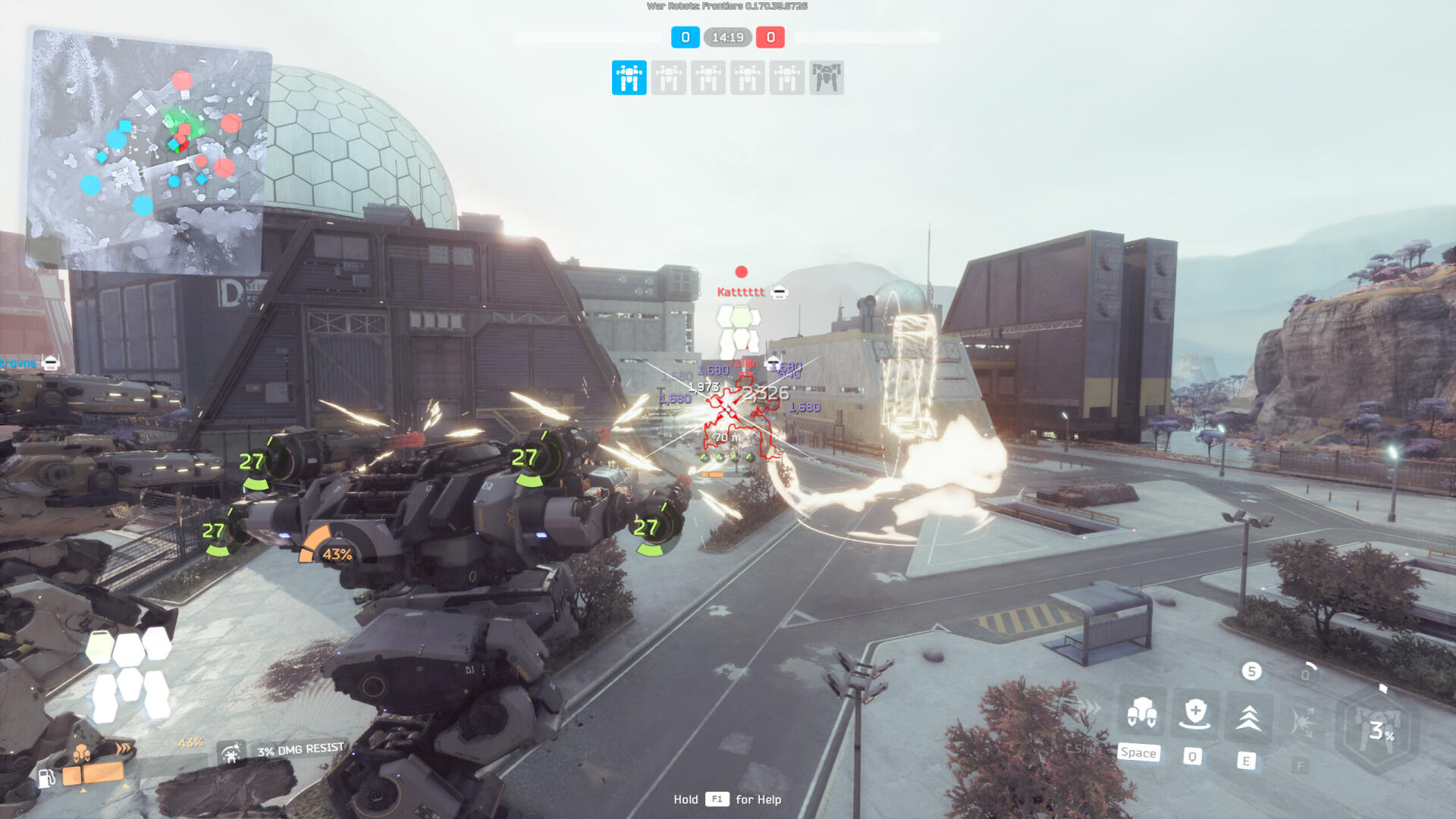 Epic Battle in War Robots: Frontiers