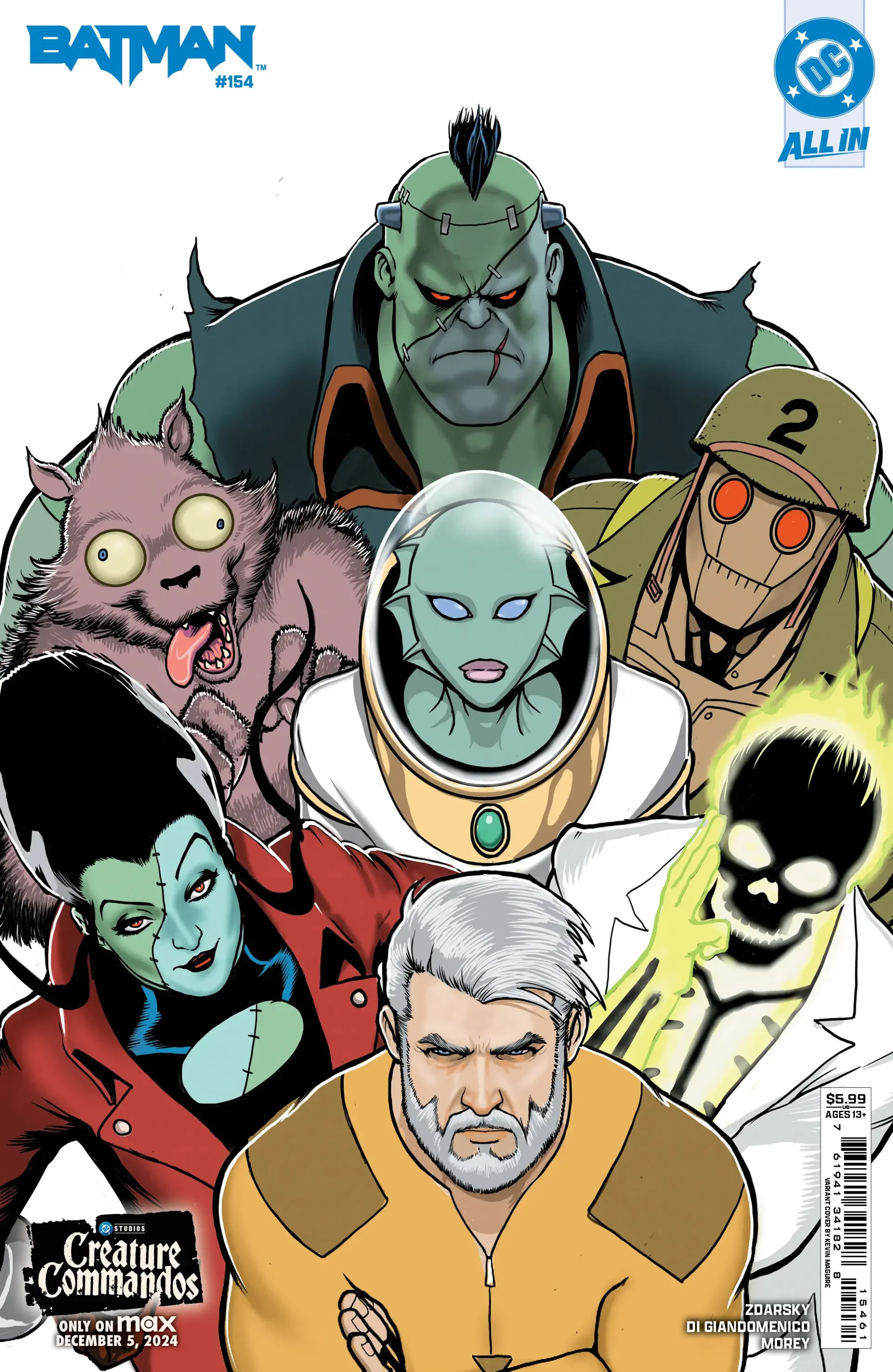 Creature Commandos Assemble: Batman’s Monsters United