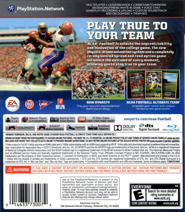 NCAA Football 14 Picture - Image Abyss