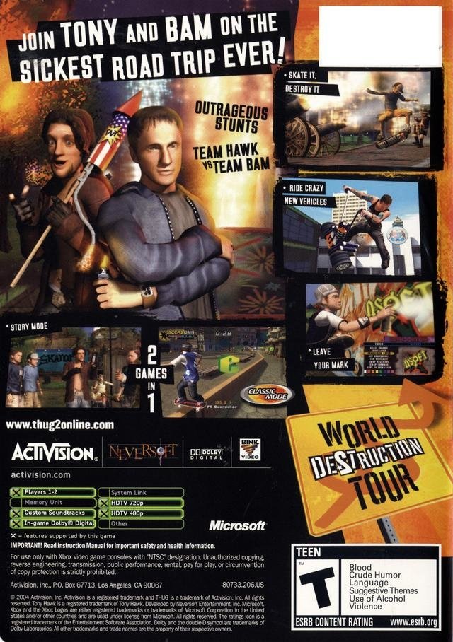 Tony Hawk's Underground 2 - Desktop Wallpapers, Phone Wallpaper, PFP ...