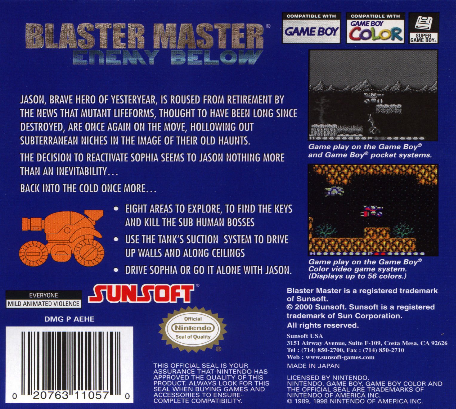 Blaster Master: Enemy Below - Desktop Wallpapers, Phone Wallpaper, PFP ...