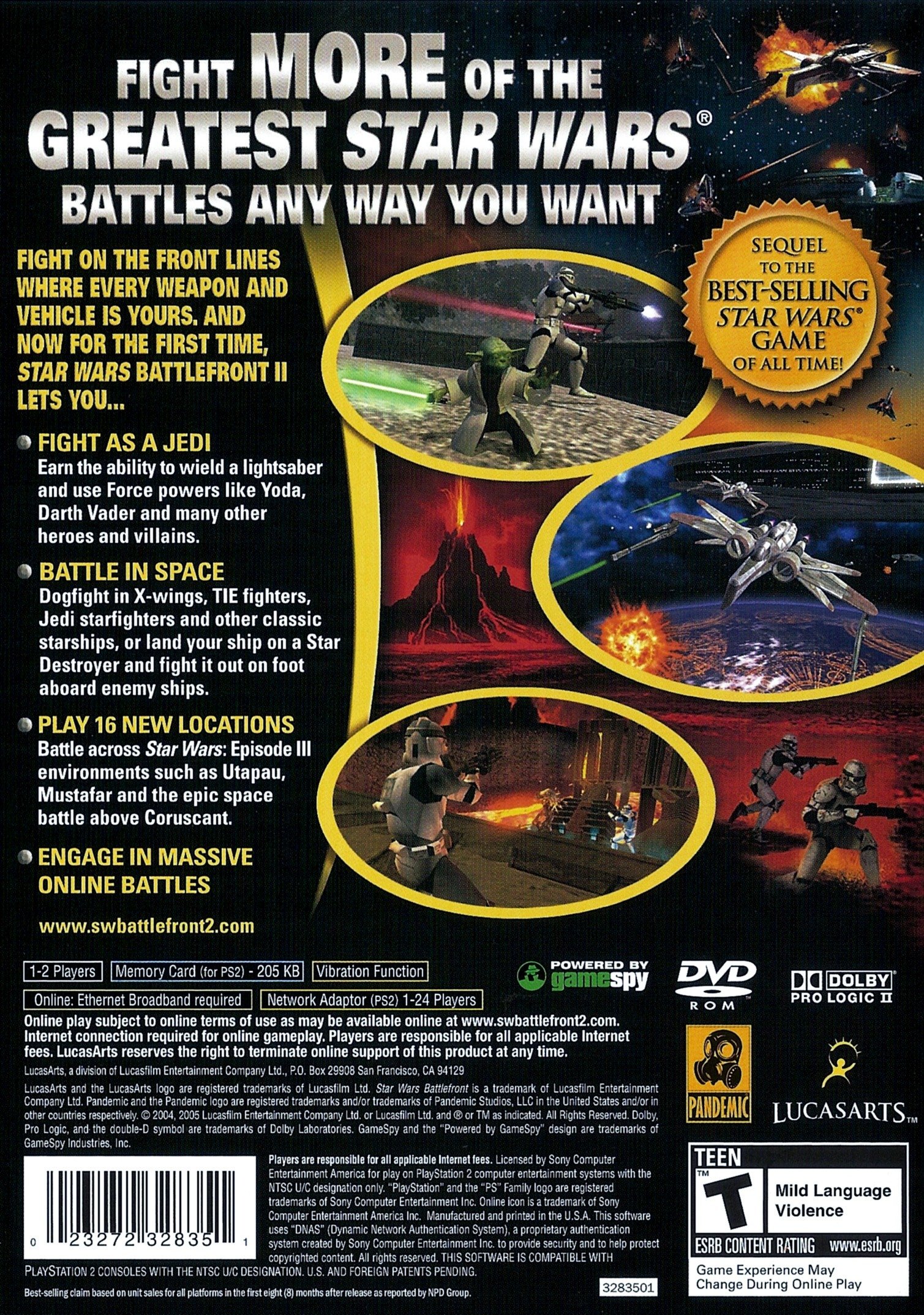 Star Wars Battlefront II (2005) - Desktop Wallpapers, Phone Wallpaper ...