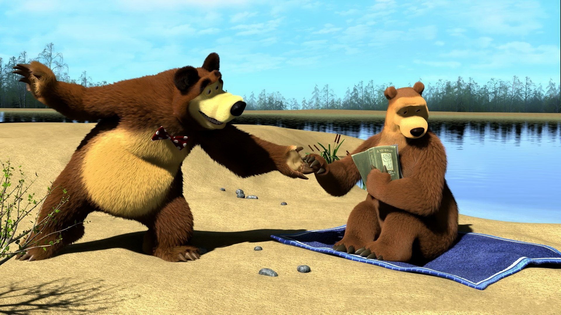 Masha And The Bear - Desktop Wallpapers, Phone Wallpaper, PFP, Gifs ...