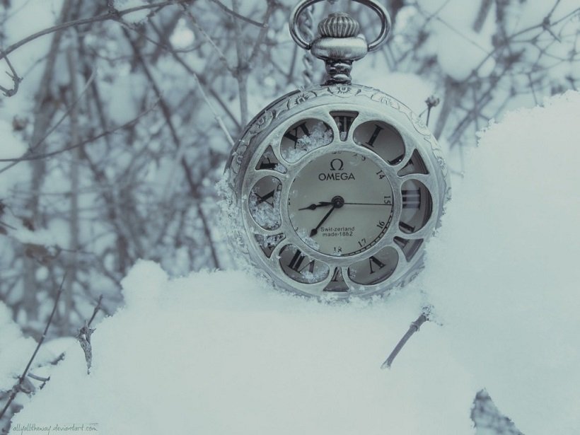 Frozen clock Image - ID: 835 - Image Abyss