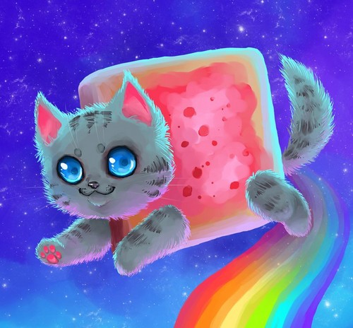 Download Funny Nyan Cat Image