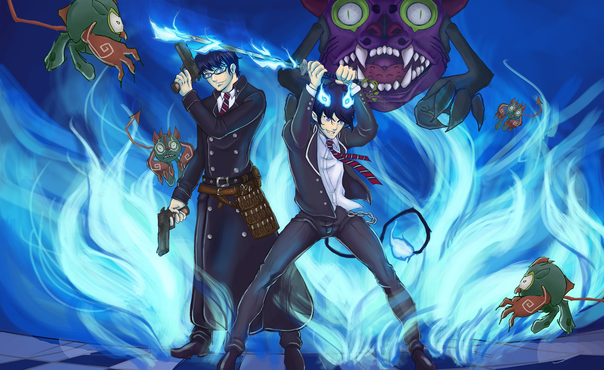 Download Blue Exorcist Anime Image