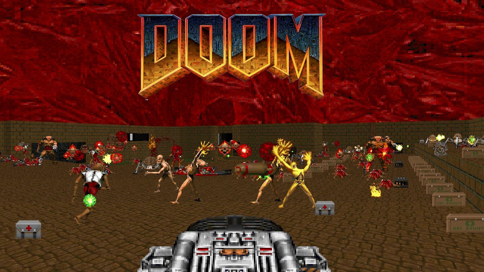 Doom II: Hell On Earth - Desktop Wallpapers, Phone Wallpaper, PFP, Gifs ...