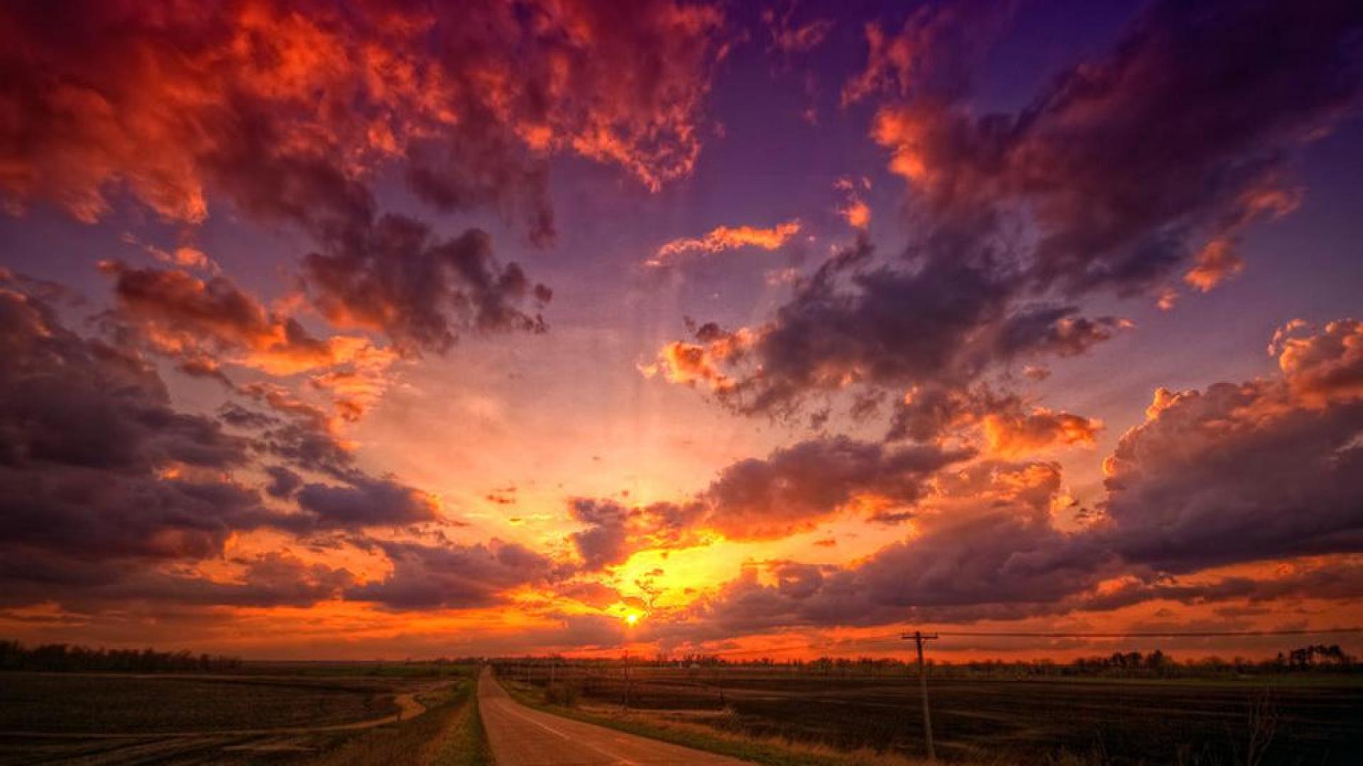 Sunset Road - Image Abyss